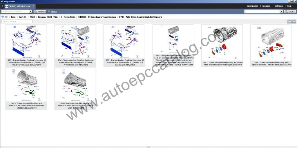 [01.2022] Microcat & Snap-on Ford EPC All Markets All in One Download ...