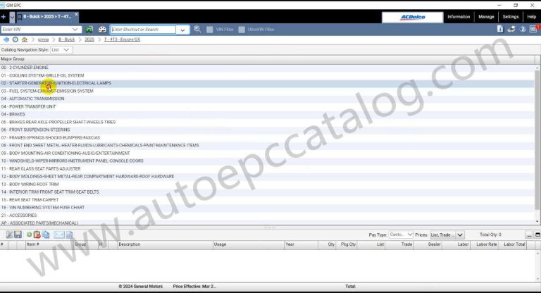 [03.2024] GM General Motor GNA & GMIO EPC Download & Installation