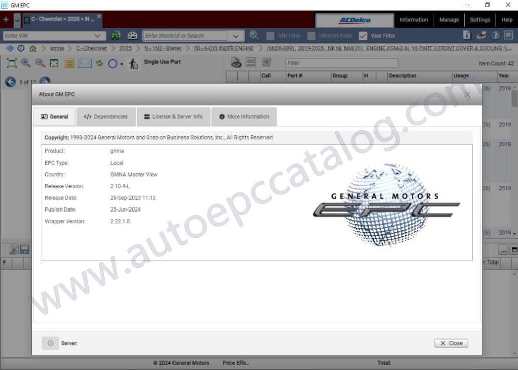 [07.2024] GM General Motor GNA & GMIO EPC Download & Installation VMware