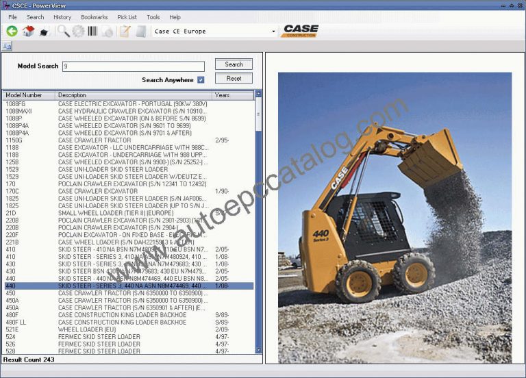 2017 Case Construction EPC Software Installation Service