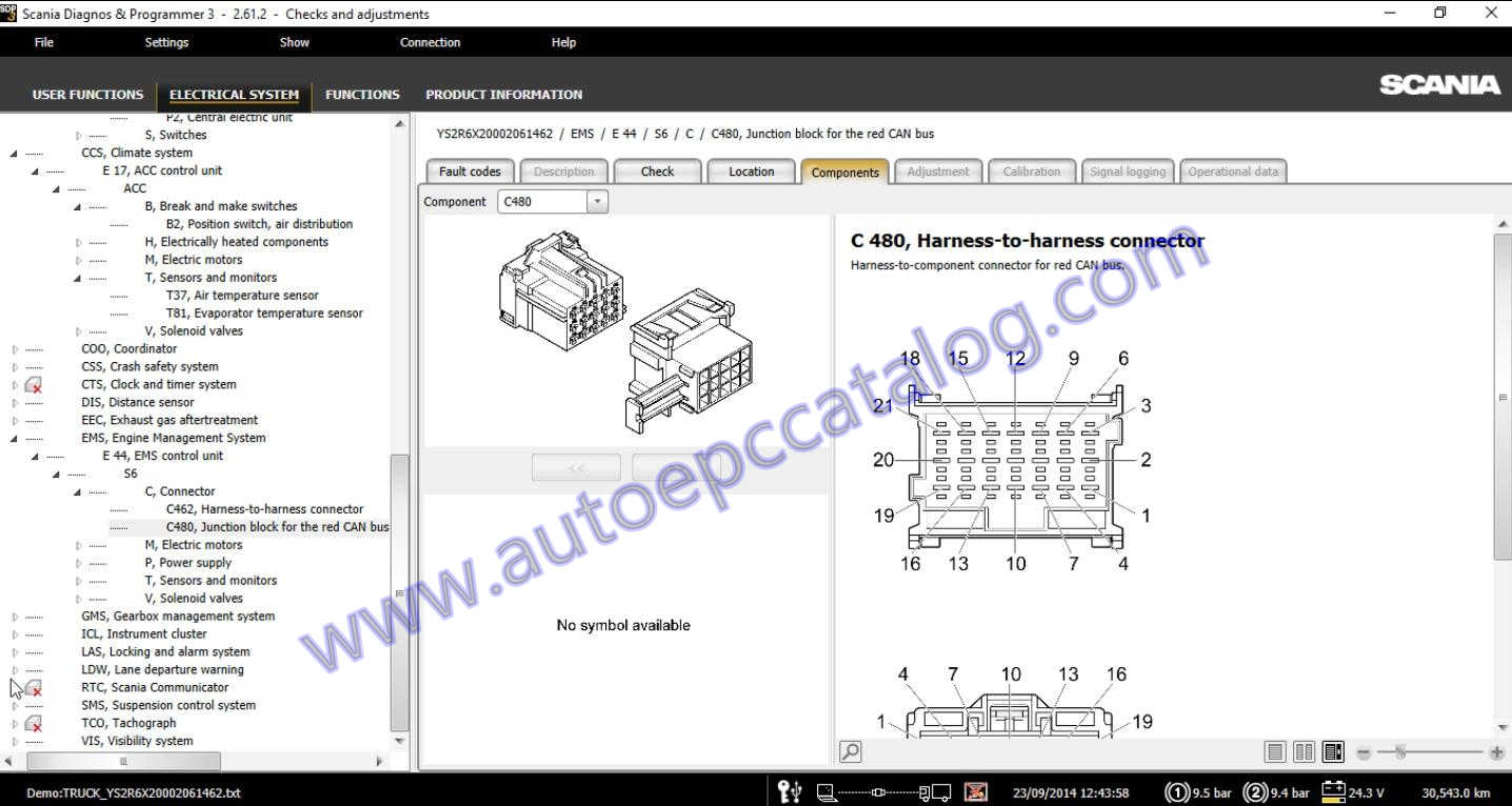 [07.2024] Scania SDP3 2.61.2 Diagnosis & Programming Truck Software