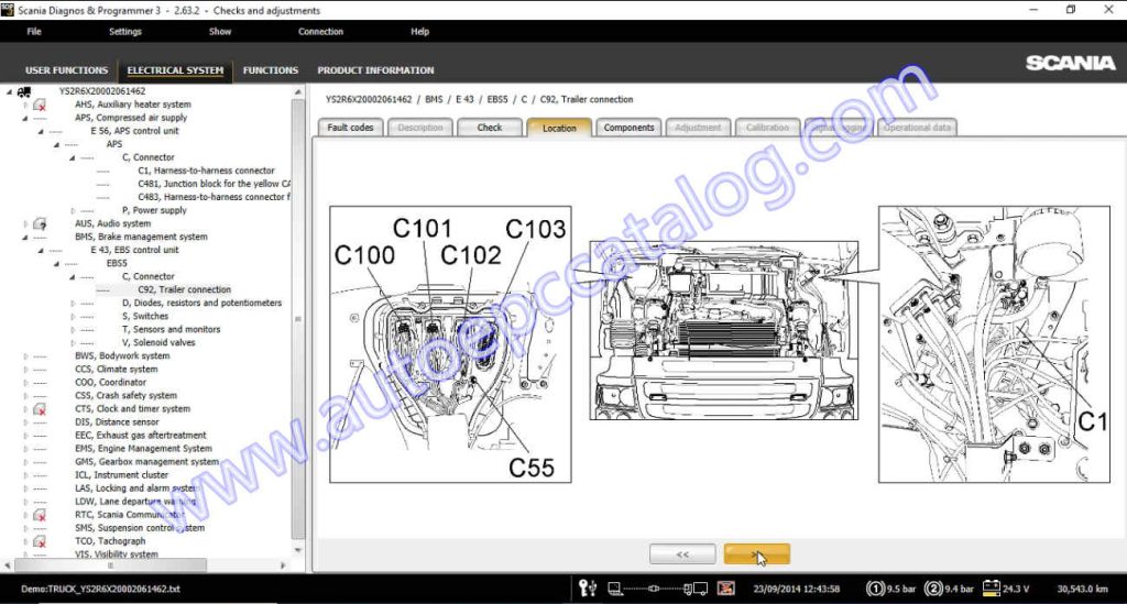 [12.2024] Scania SDP3 2.63.2 Diagnosis & Programming Truck Software