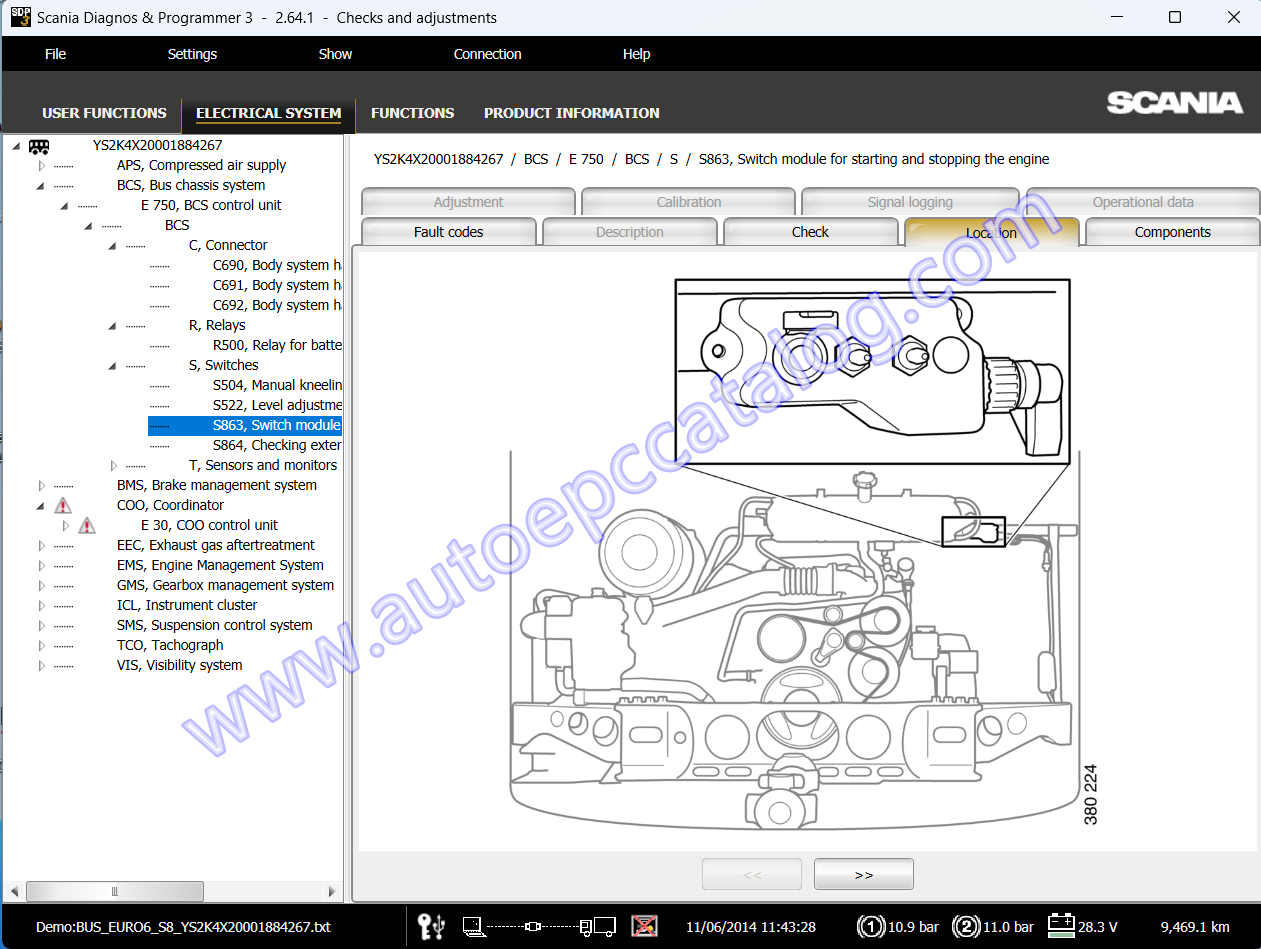[02.2025] Scania SDP3 2.64.1 Diagnosis & Programming Truck Software