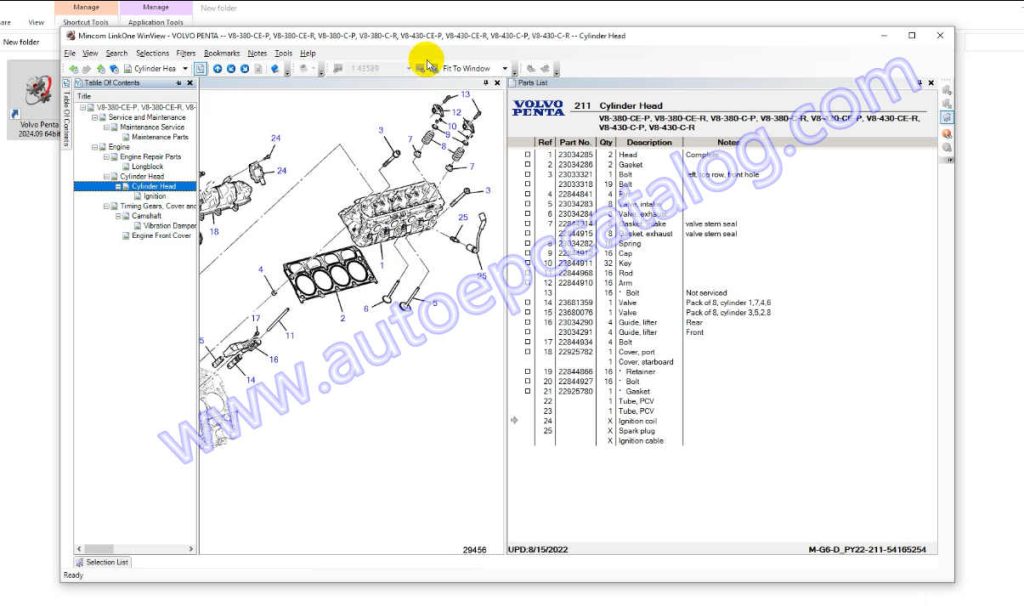 [05.2025] Penta EPC6 Industrial Engines Parts Catalogue Download ...