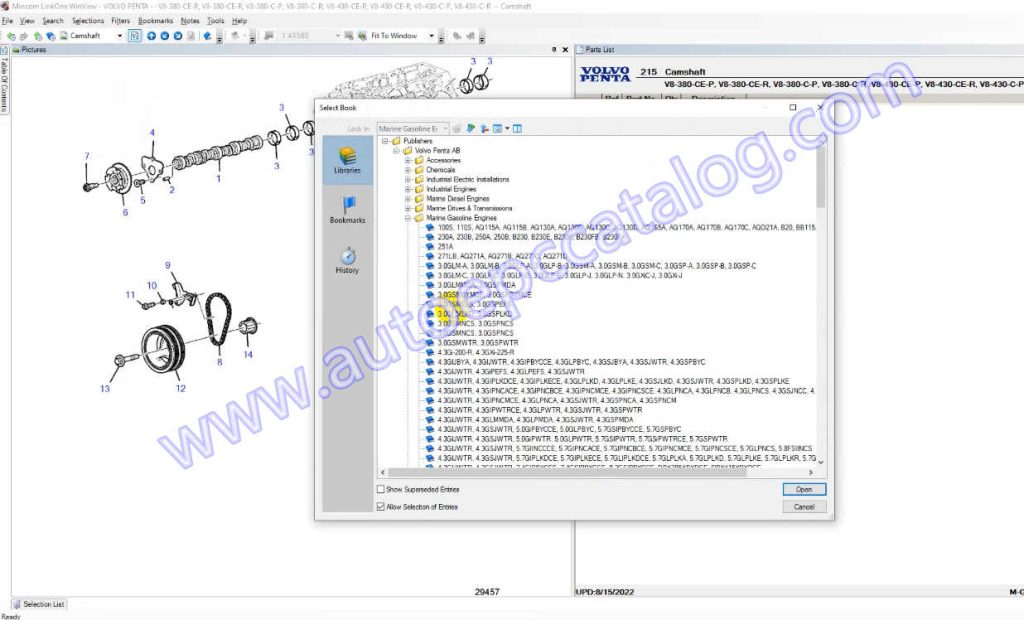 [05.2025] Penta EPC6 Industrial Engines Parts Catalogue Download ...