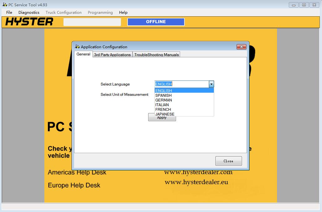 2019 Hyster PC Service Tool V4.93 Download & Installation Service ...