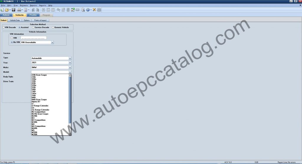 [02.2022] Mitchell UltraMate 7 Collision Estimating System+Instruction