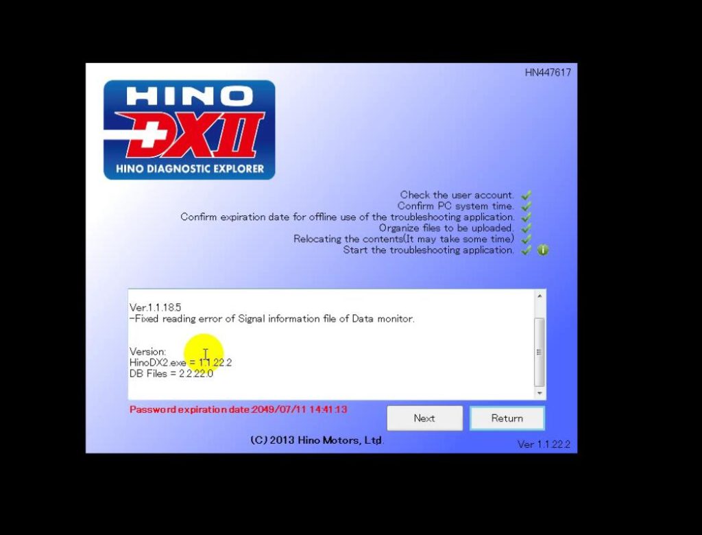 [01.2024] HINO DX3 DX III 1.24.1 Truck Diagnostic Software Installation ...