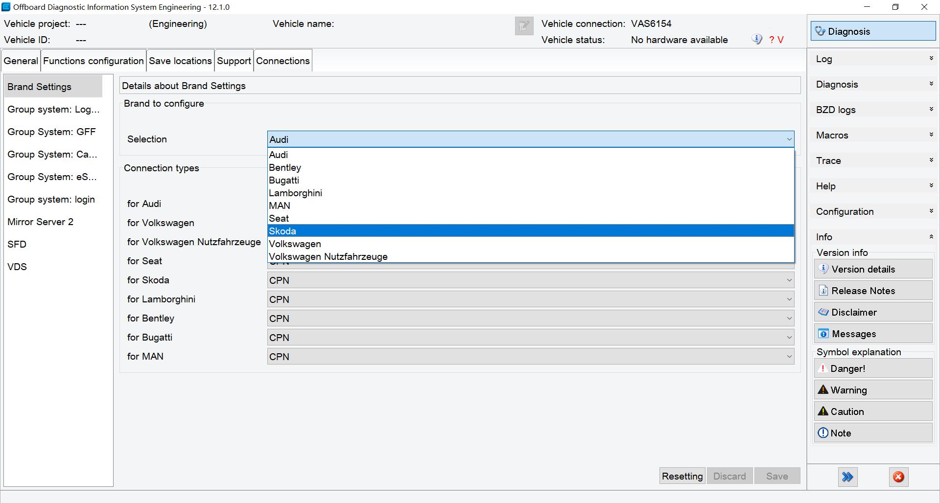 VAG ODIS 6.1.0 All Brands & ODIS-Engineering 12.1.0 Download ...