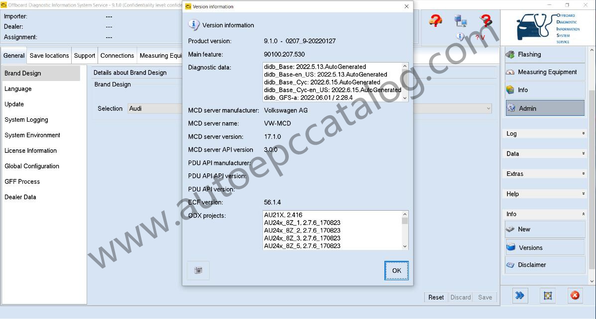 [06.2022] VW ODIS 9.1.0 & 7.2.1 All Brands & ODIS-E 12.2.0 & 14.1.0 ...
