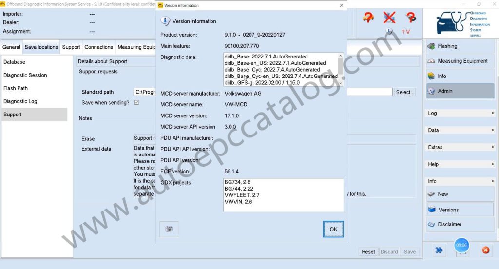 [09.2022] VW ODIS 9.1.0 & 7.2.1 All Brands & ODIS-E 12.2.0 & 14.1.0 ...