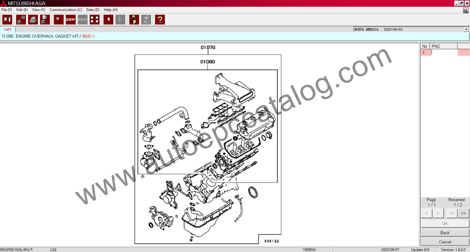 04.2020 Mitsubishi MMC ASA EPC Download & Installation – Auto EPC ...