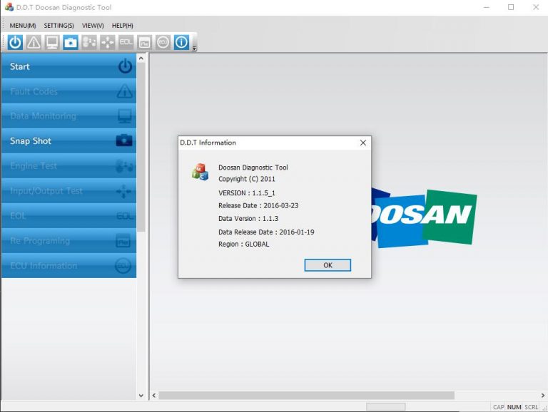 Doosan Diagnostic Tool uVIM Support Doosan Excavators High Quality ...
