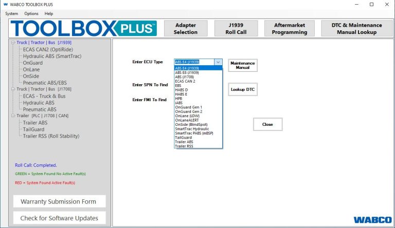 [11.2024] Wabco Toolbox 14.3+ECAS+Aftermaket Installation Service