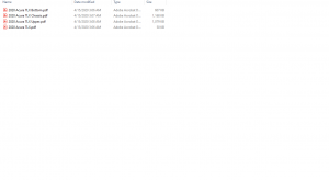 Mitchell CRS Vehicle Frame Dimensions 2008-2020 PDF Files