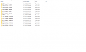 Mitchell CRS Vehicle Frame Dimensions 2008-2020 PDF Files