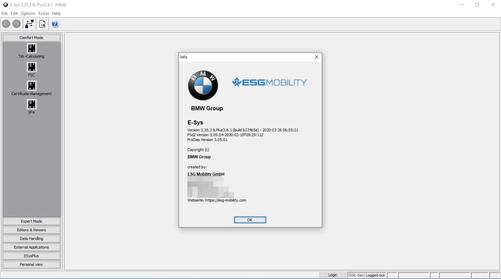 BMW E-sysPlus 3.8 with 4.49.30 PsdZdata Download+Installation Service