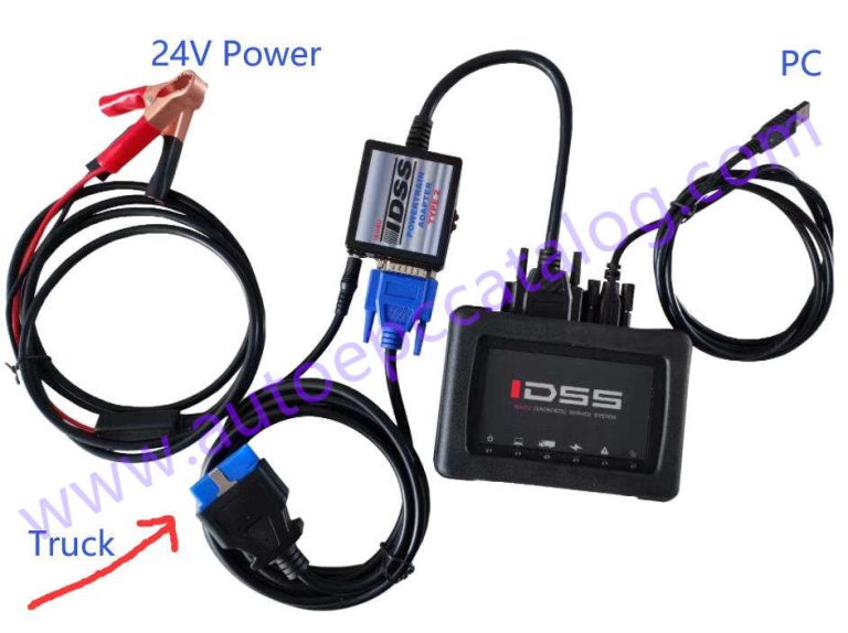 ISUZU IDSS MX2-T Adapter Diagnostic Service System Kit High Quality