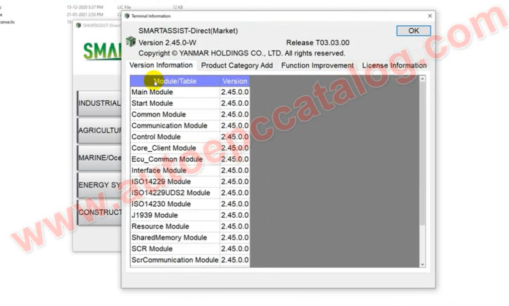 [09.2024] Yanmar SA-Direct 2.45 Offline Diagnostic Software