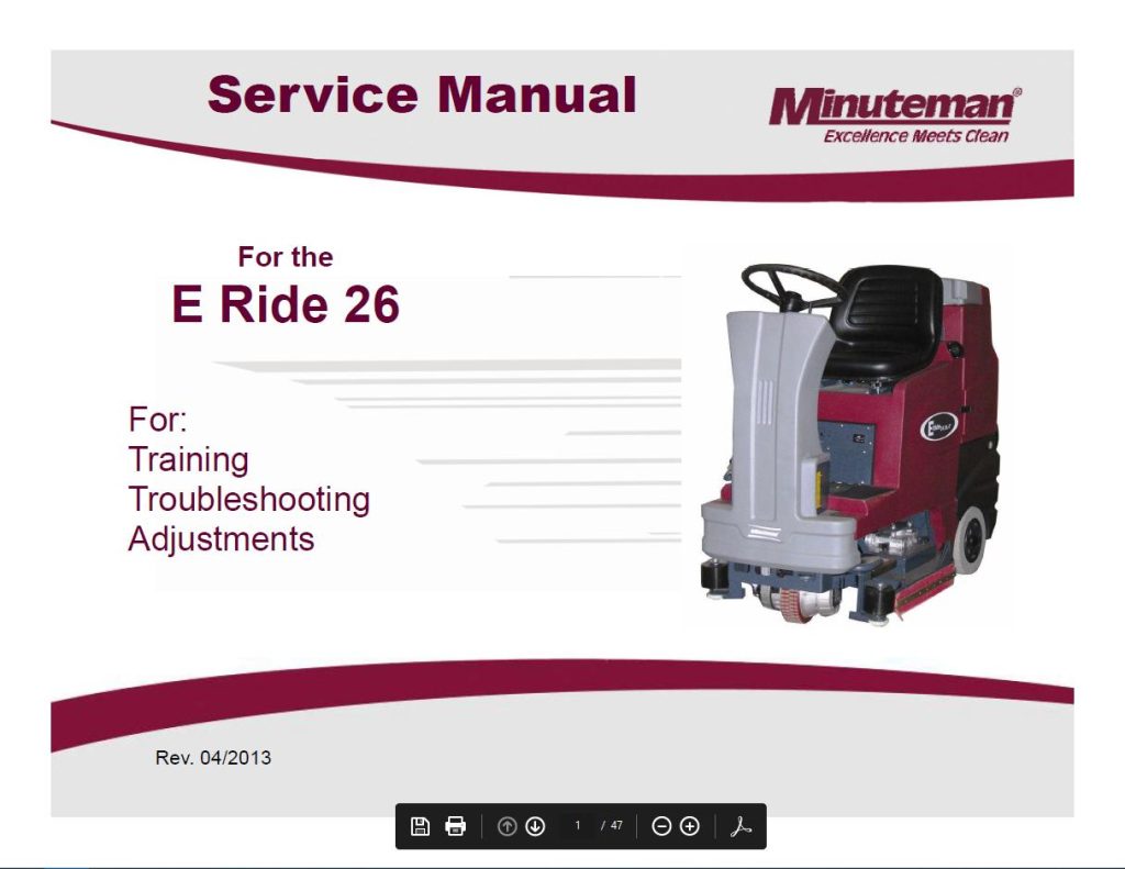 Minuteman+Powerboss Library Technical Service Manual 2020 Download