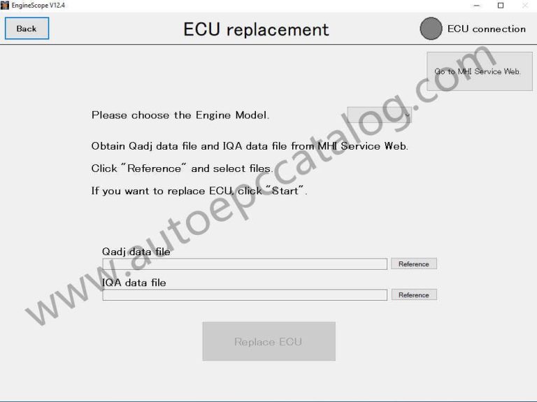 Mitsubishi EngineScope 12.4 Diesel Engine Diagnostic Software 2022