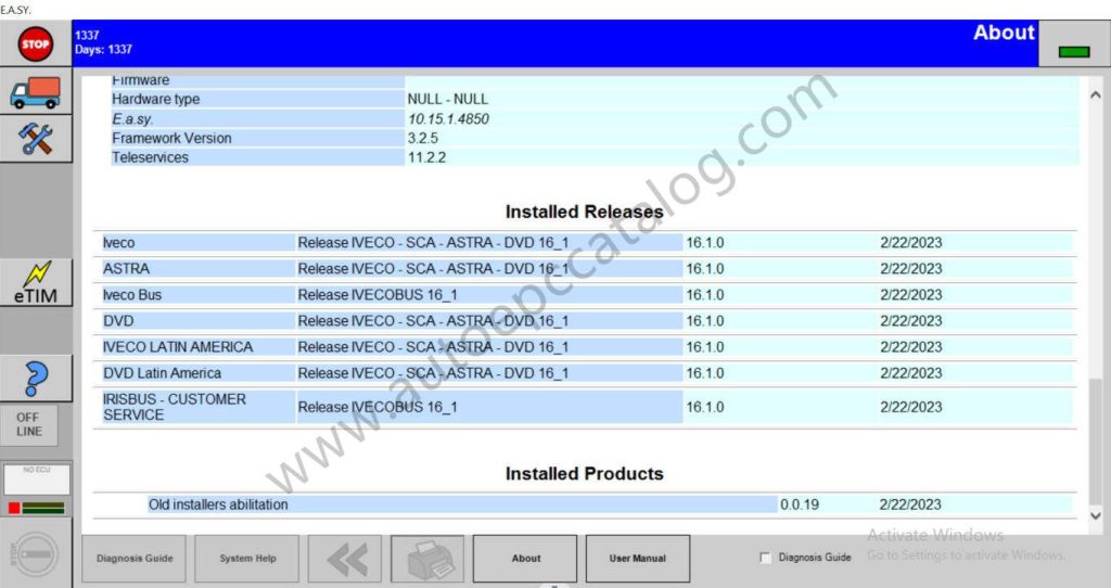 2021 IVECO EASY Astra and Bus v16.1 Diagnostic Software Installation ...
