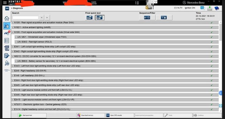 Benz Xentry Software ZenZefi License W223 W206 W213 W167 Diagnostics