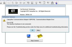 How to Solve Caterpillar Communication 3 142 Hardware not responding ...