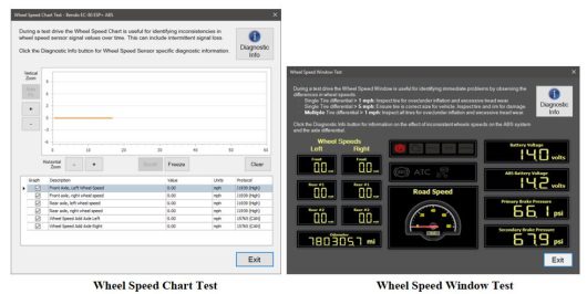 JPRO Wheel Speed Chart Test or Wheel Speed Window Test - Auto Machine ...