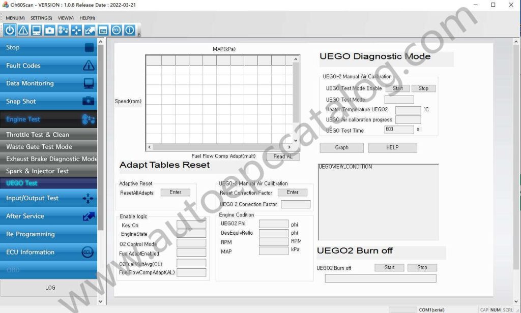 [03.2022] Doosan OH60 ECU DCU Diagnostic Tool