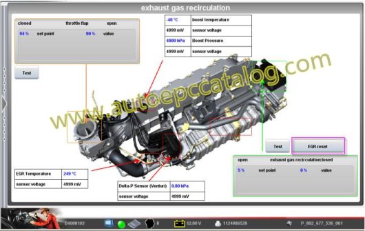 How to Use SerDia2010 Perform EGR Actuator Test for Deutz Engine - Auto ...
