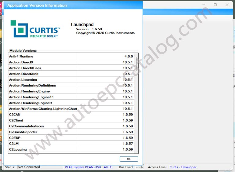 2024 CIT Curtis Integrated Toolkit 1.6.59 Diagnostic Software