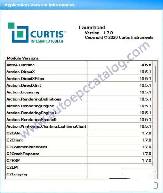 2025 CIT Curtis Integrated Toolkit 1.7 Diagnostic Software One PC ...