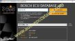 BOSCH ECU DATABASE v3.0