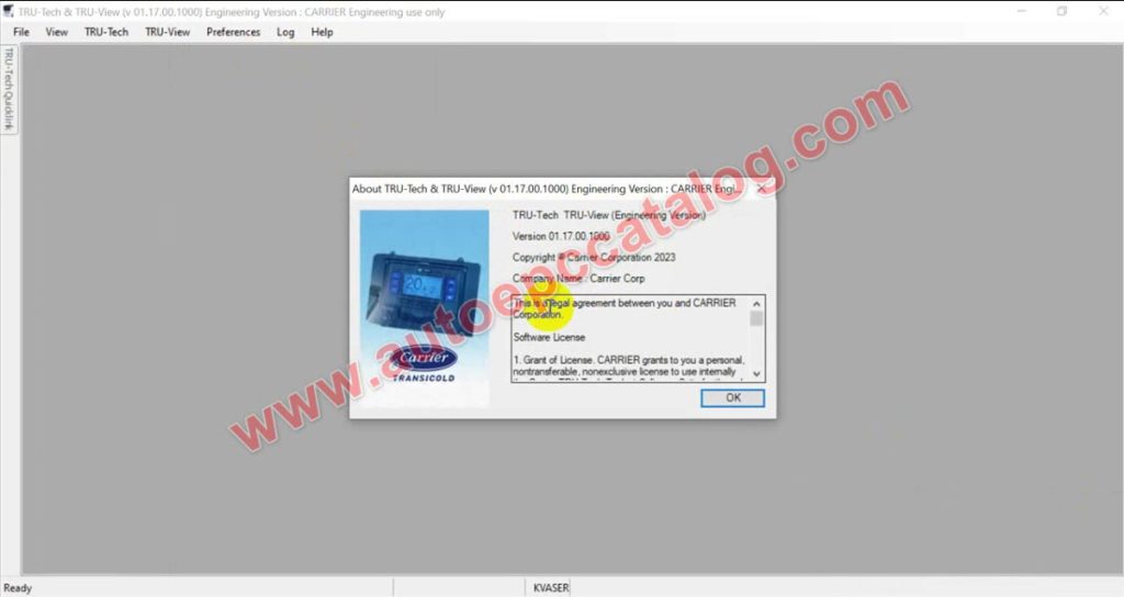 CARRIER TRU-TECH & TRU-VIEW v01.17.00 with License Key Unlimited